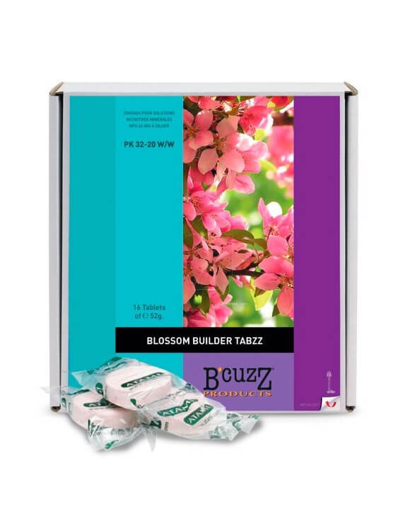 Blossom Builder Tabzz - Tabletas de PK - B'cuzz - SemillasLowCost